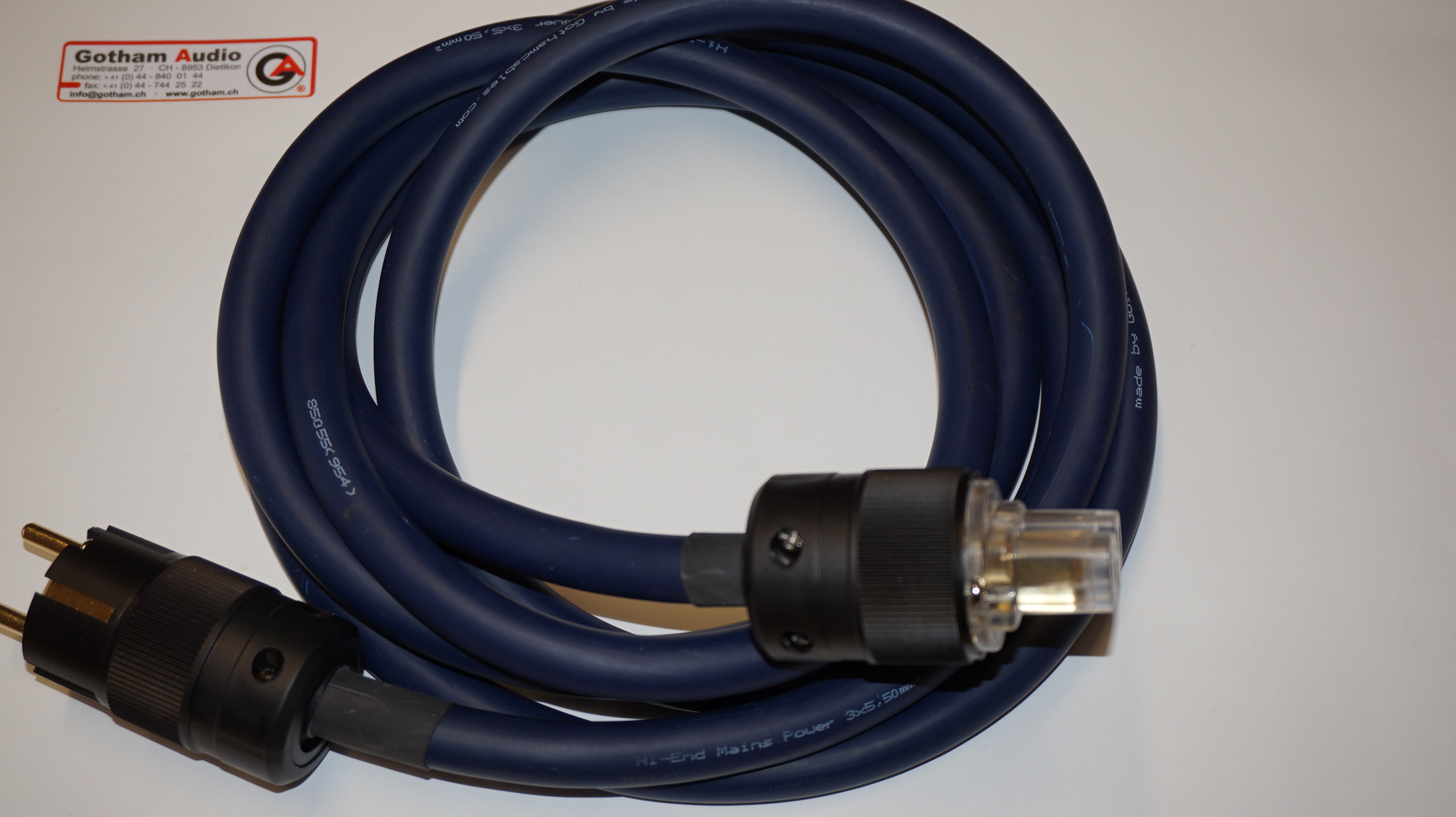 Gotham AG - Gotham Cables - Netzkabel